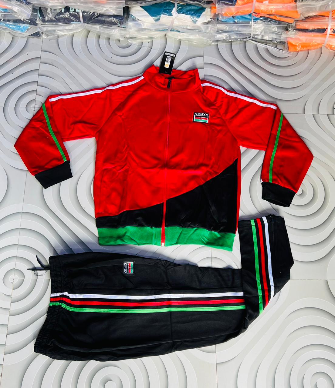 Team Kenya football Jackets white-Apple Mall